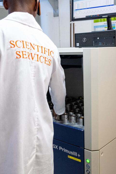 Scientific Services | Home | SCISERV | Geological Laboratories